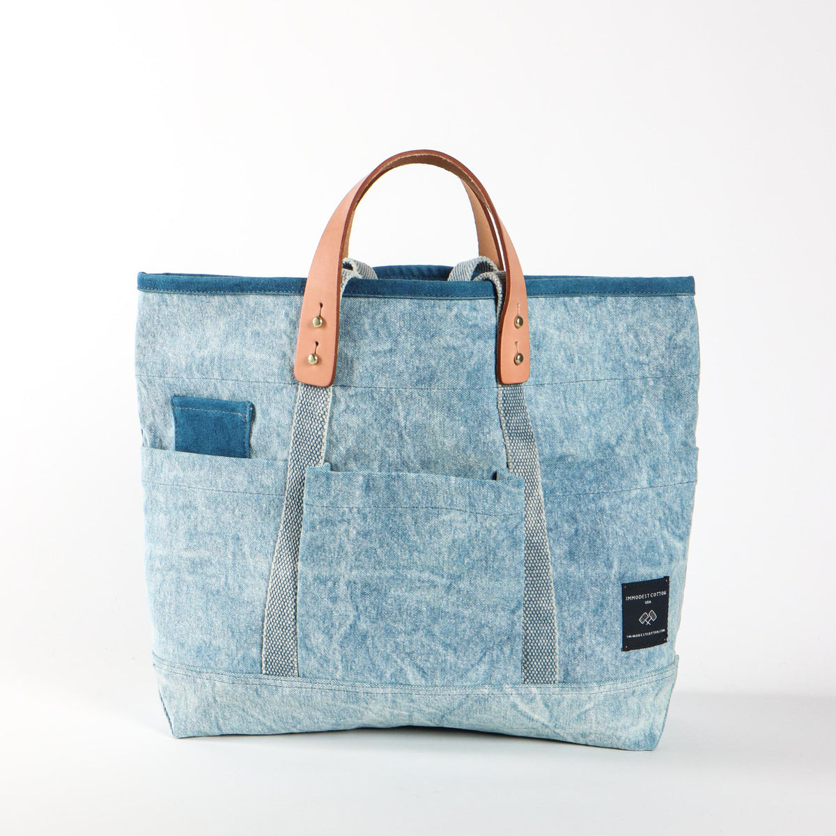 Construction Tote | Acid Wash Sandwich – IMMODEST COTTON