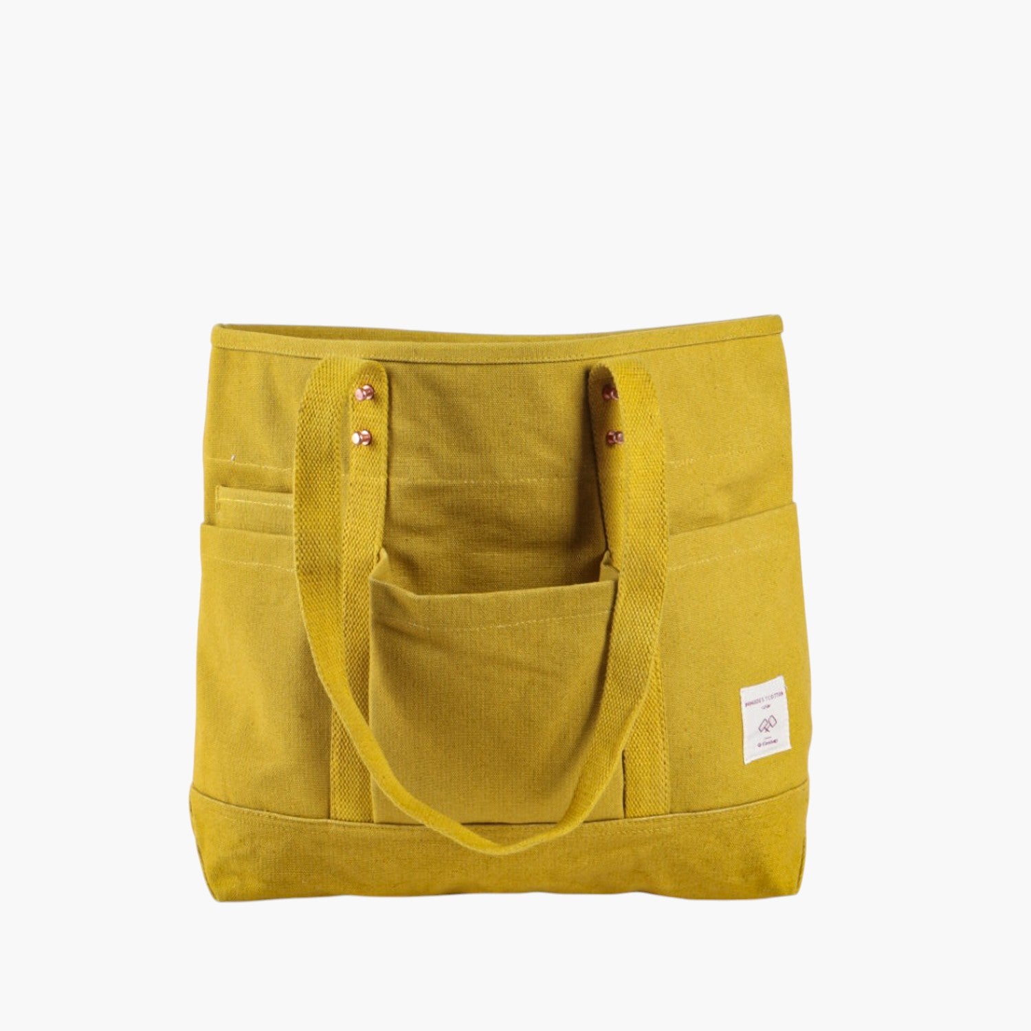 Construction Tote | Chartreuse – IMMODEST COTTON