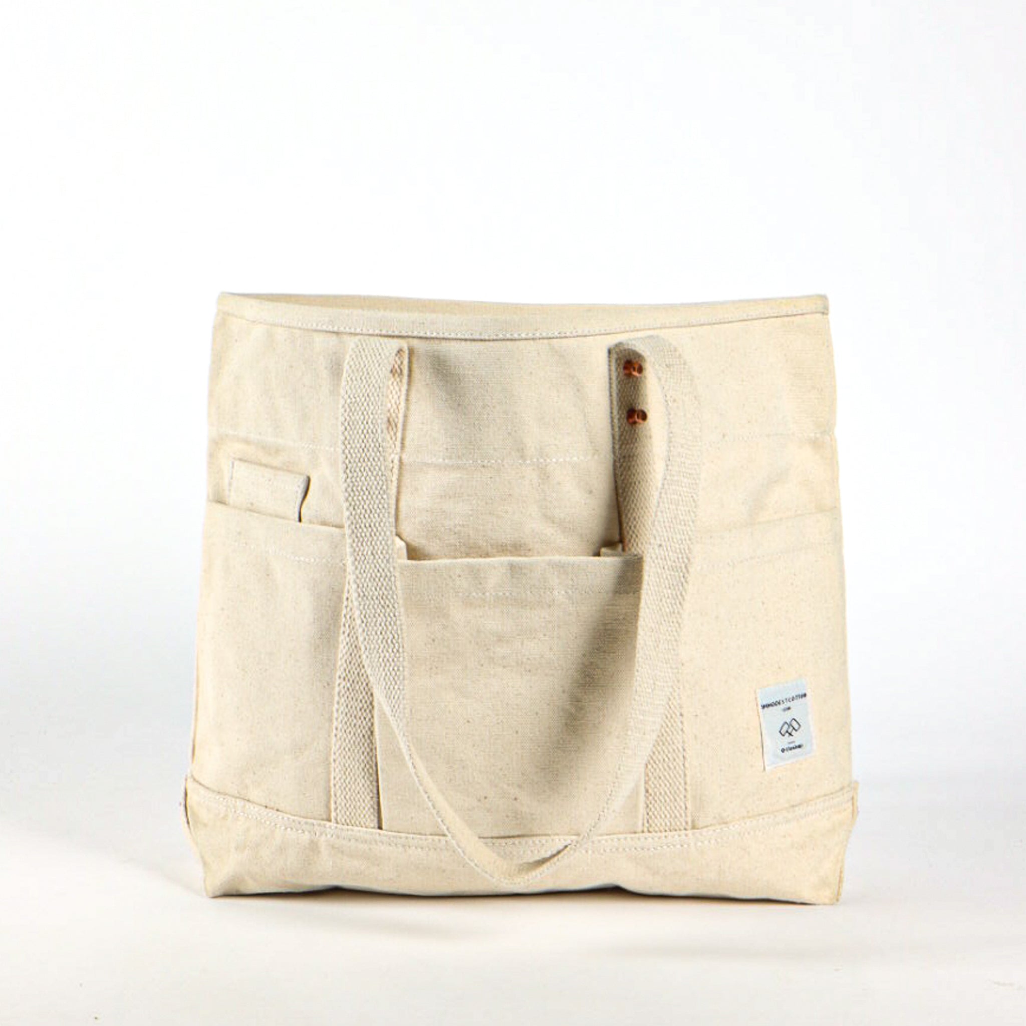 Construction Tote | Natural – IMMODEST COTTON
