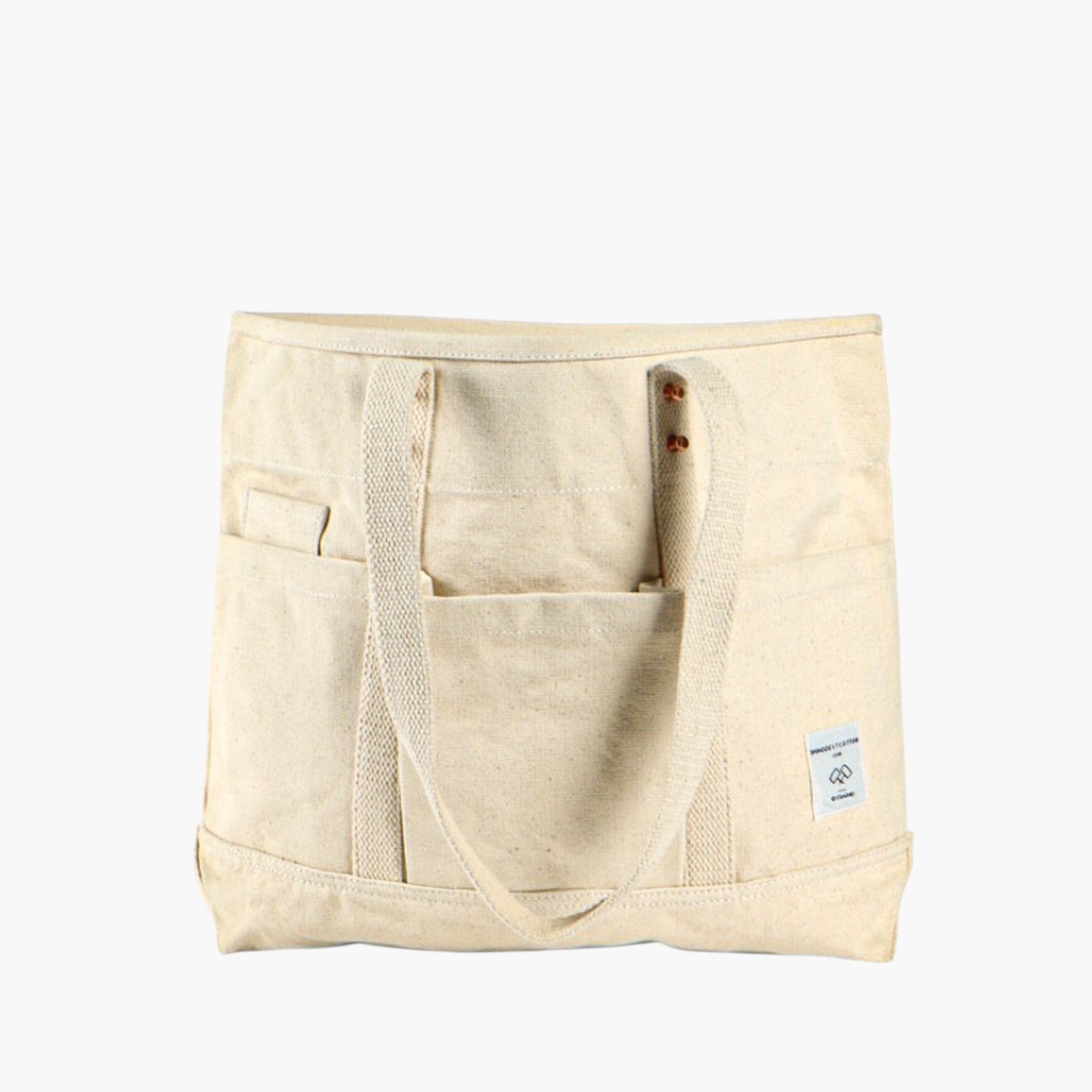 Construction Tote | Natural – IMMODEST COTTON