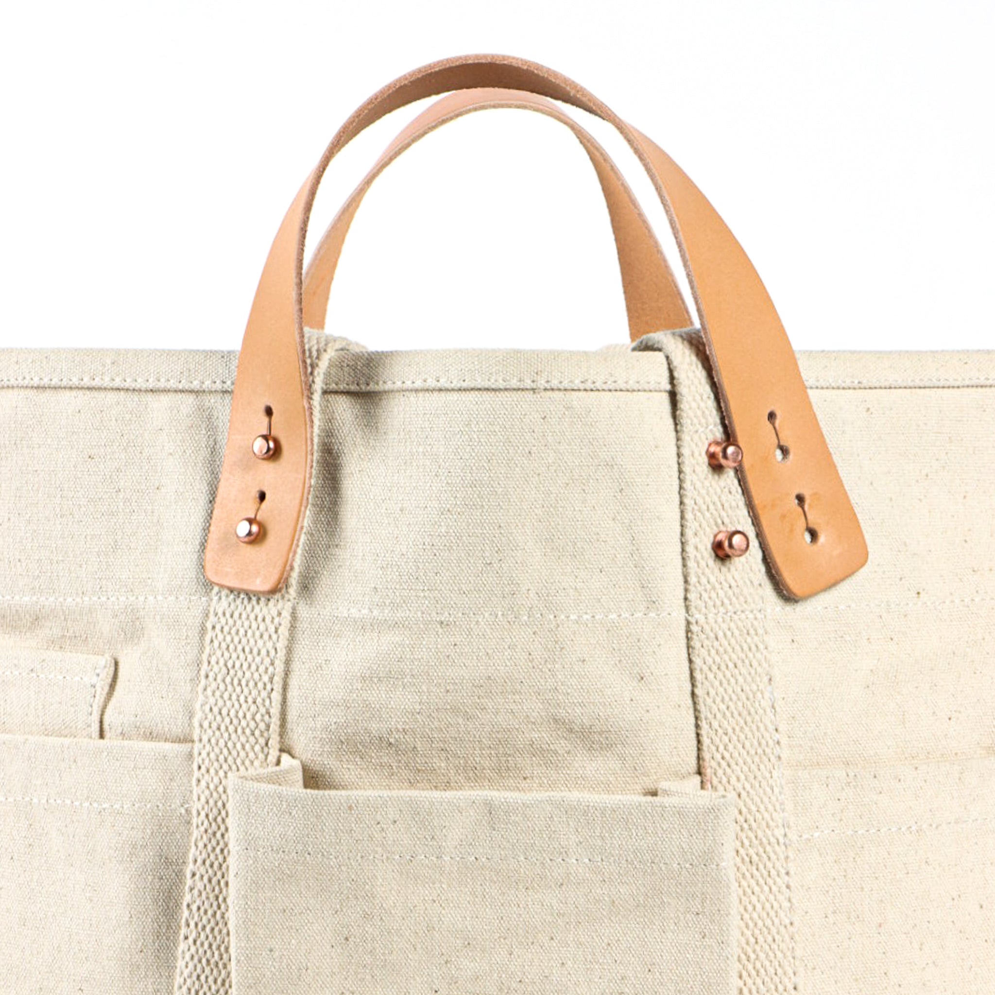 Construction Tote | Natural – IMMODEST COTTON