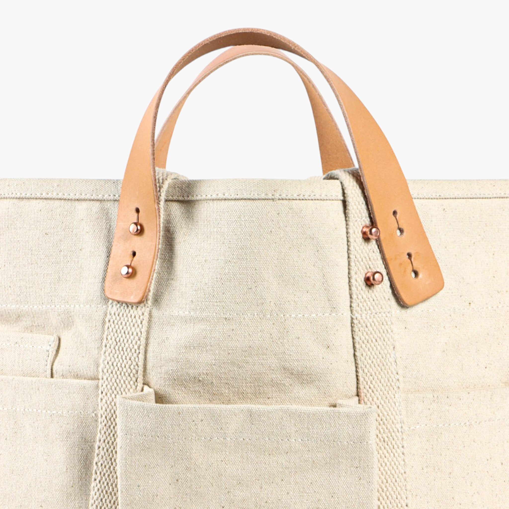 Construction Tote | Natural – IMMODEST COTTON