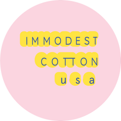 Large East West Tote | Bubblegum – IMMODEST COTTON