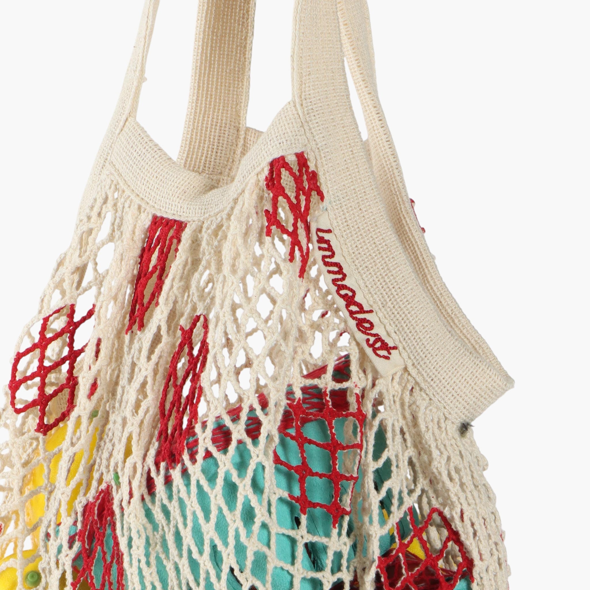 Tiny Market Bag | Red Dot – IMMODEST COTTON
