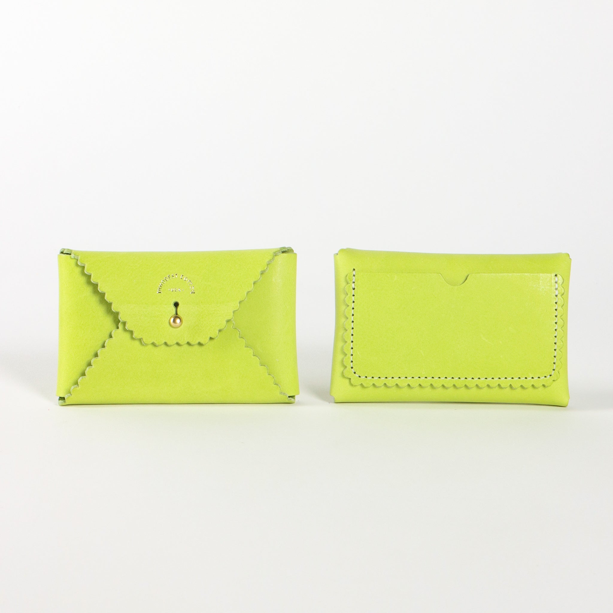 Scallop Wallet | Undyed Epi – IMMODEST COTTON