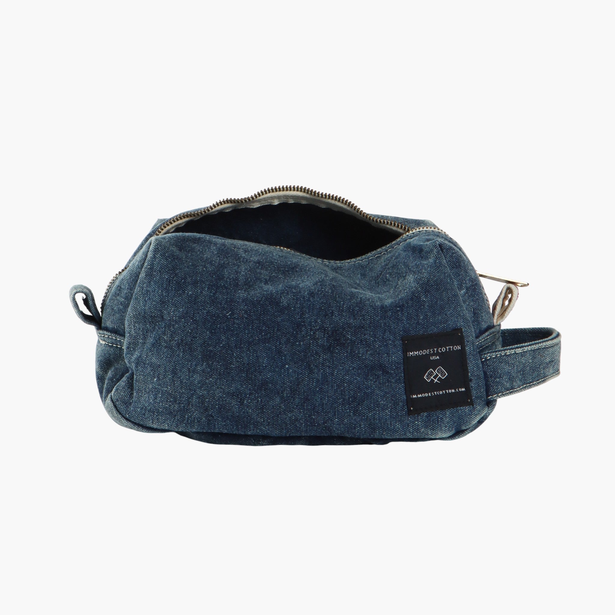 Travel Kit | Washed Denim – IMMODEST COTTON