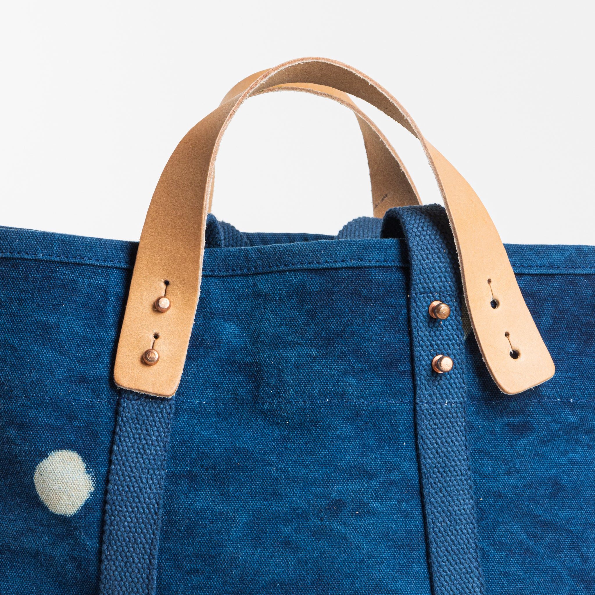 Small East West Tote | Dark Indigo Moon – IMMODEST COTTON