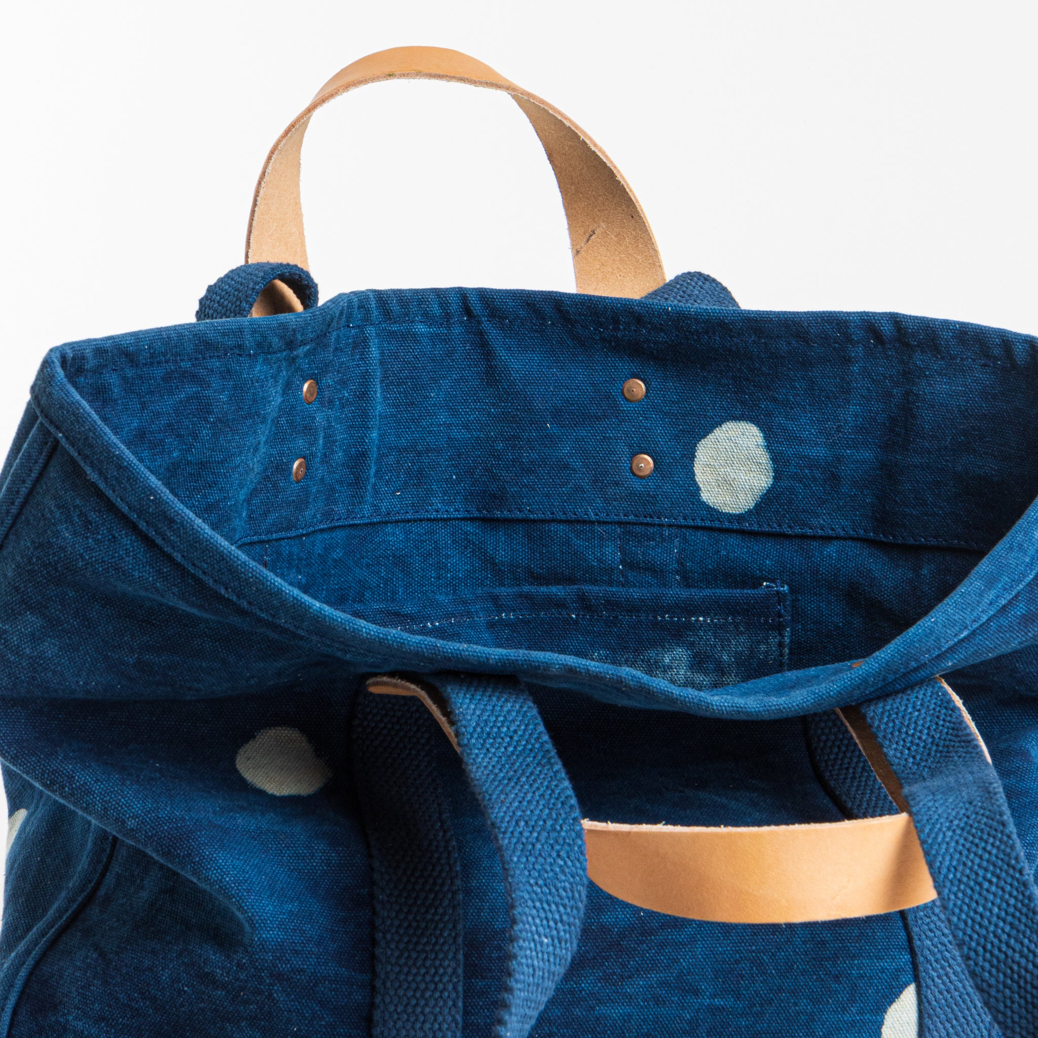 Small East West Tote | Indigo Moon – IMMODEST COTTON